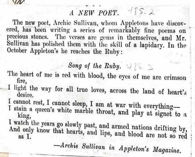 A NEW POET. - Timeless Poem