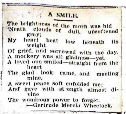 Smile - Timeless Poem